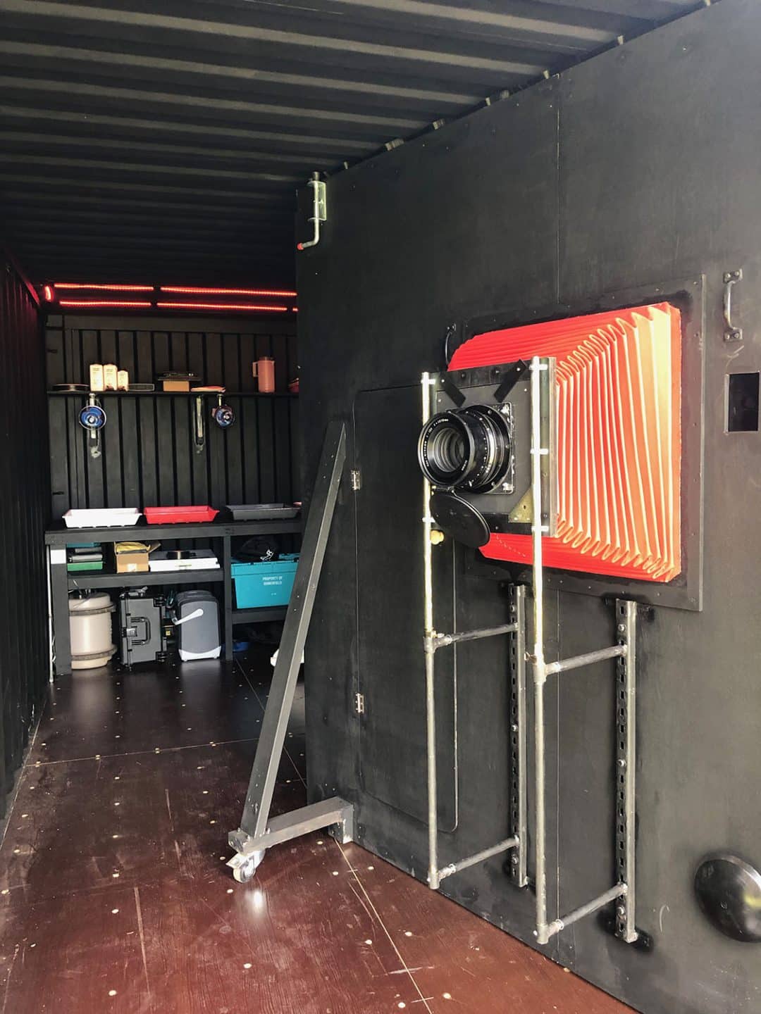 Camera Geekery: Brendan Barry's Shipping Container Camera - Japan ...