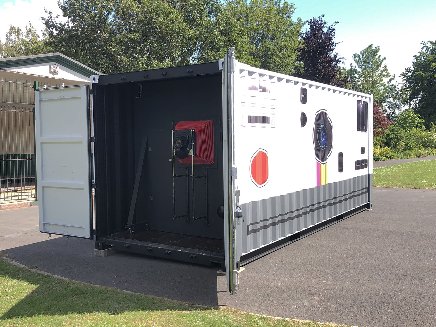 Camera Geekery: Brendan Barry's Shipping Container Camera - Japan ...